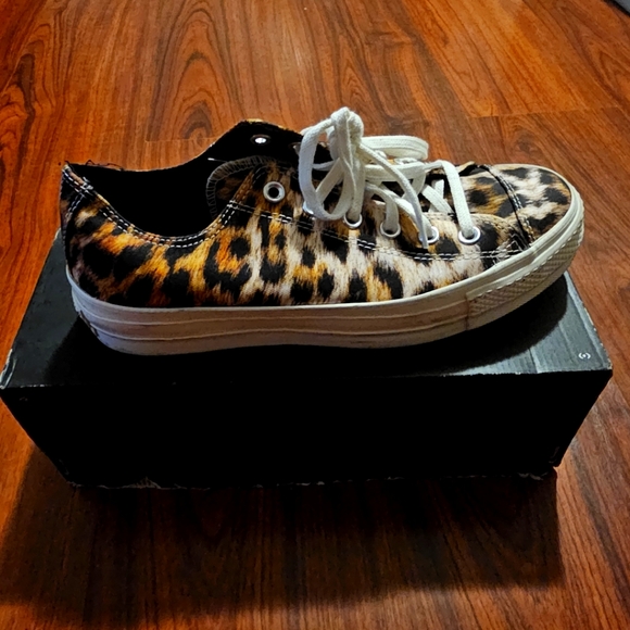 Converse | Shoes | Cheetah Platform Converse | Poshmark